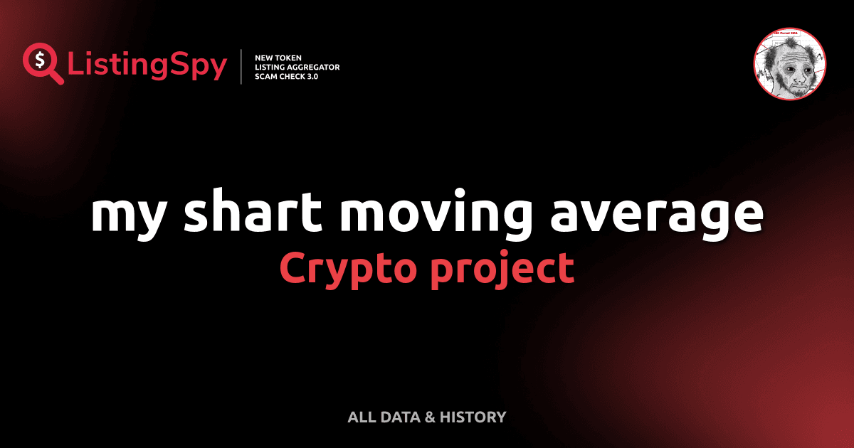 my shart moving average crypto project: sma token listings, events ...