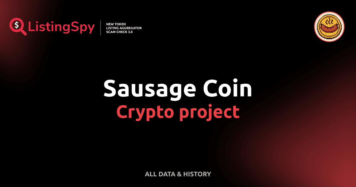 Sausage Coin crypto project: SAUSAGE token listings, events, analysis ...