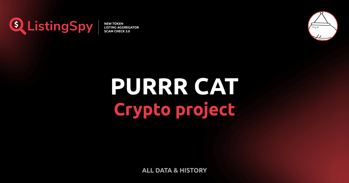 PURRR CAT crypto project: PURRR token listings, events, analysis ...