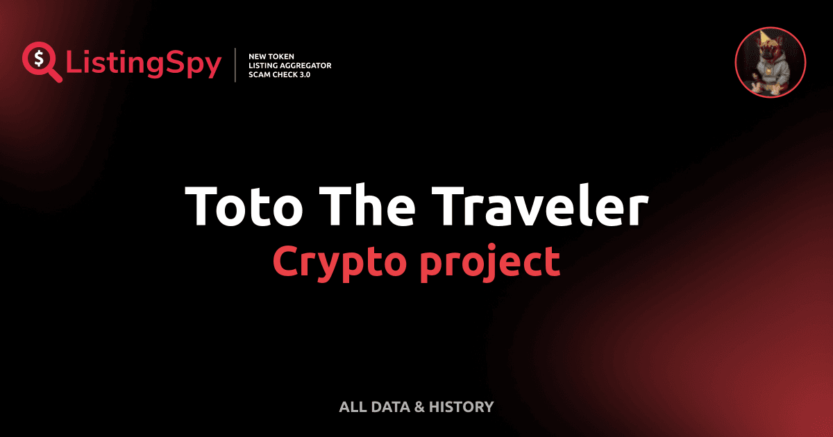 Toto The Traveler crypto project: Toto token listings, events, analysis ...