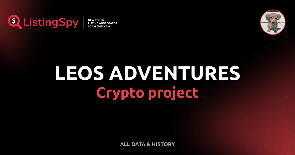 LEOS ADVENTURES crypto project: LEO token listings, events, analysis ...