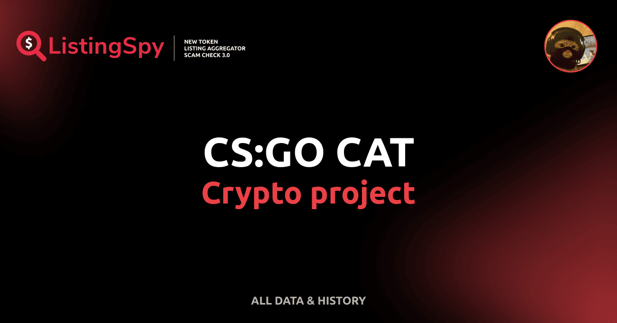 CS:GO CAT crypto project: CSGOCAT token listings, events, analysis ...