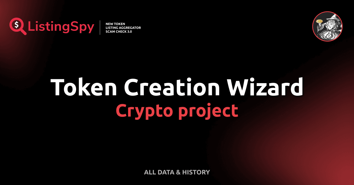 Token Creation Wizard crypto project: TCW token listings, events ...