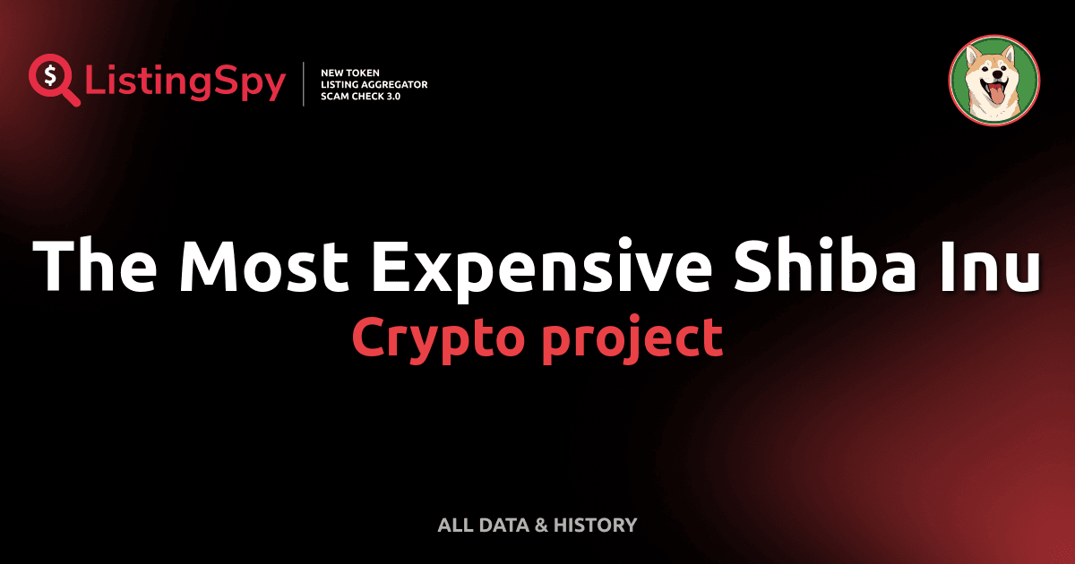 The Most Expensive Shiba Inu crypto project: DengDeng token listings ...