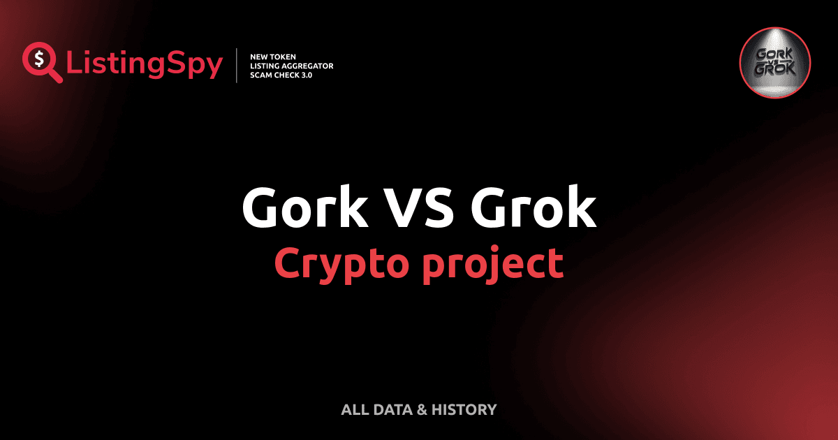 Gork VS Grok crypto project: GVG token listings, events, analysis ...
