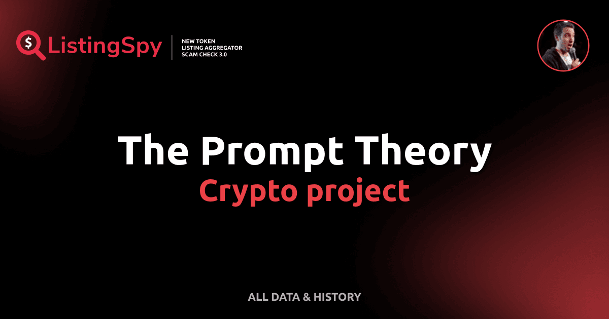 The Prompt Theory crypto project: TPT token listings, events, analysis ...