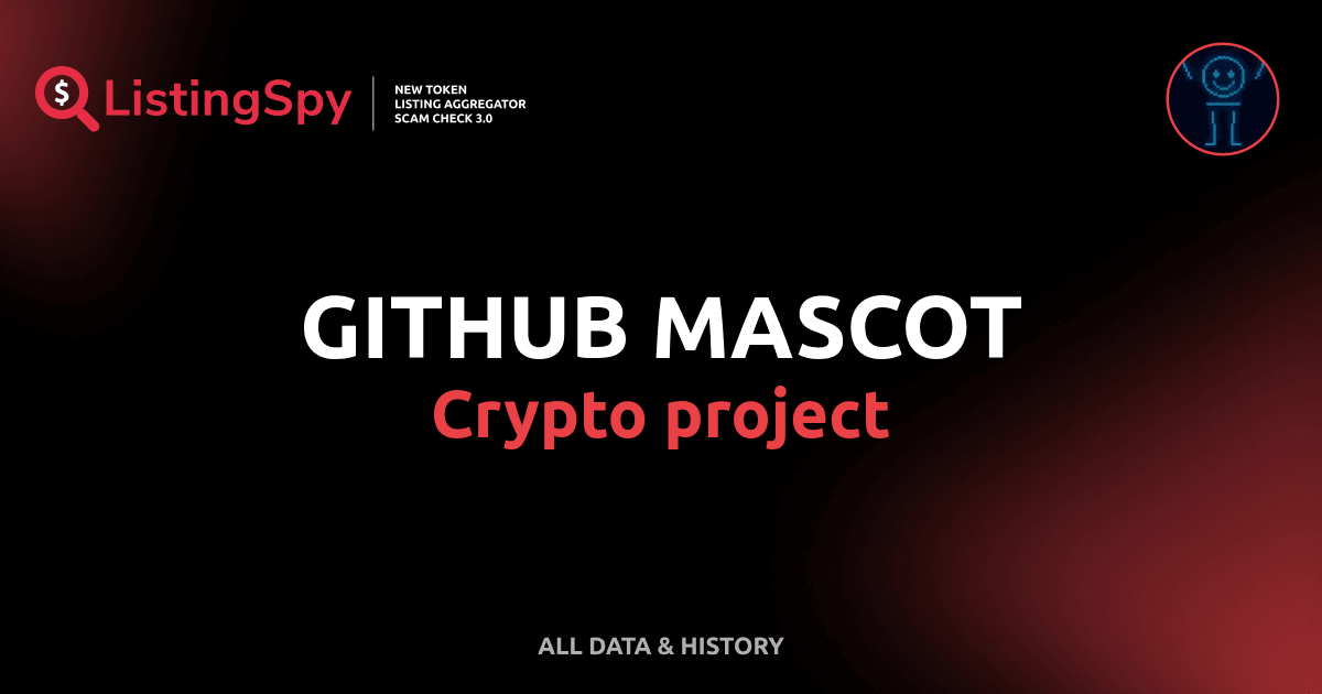GITHUB MASCOT crypto project: GIT token listings, events, analysis ...