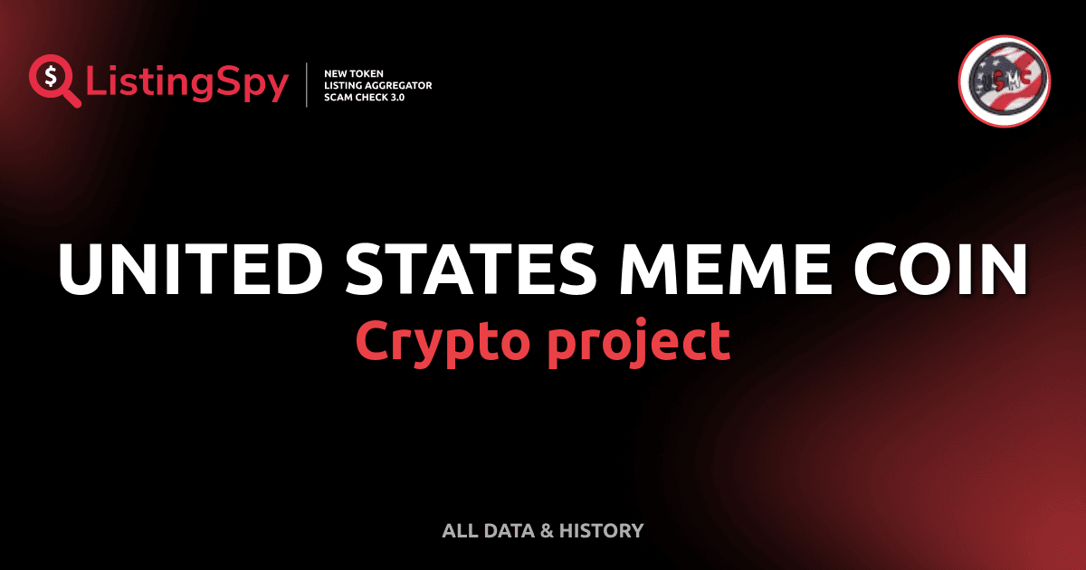 UNITED STATES MEME COIN crypto project: USMC token listings, events ...