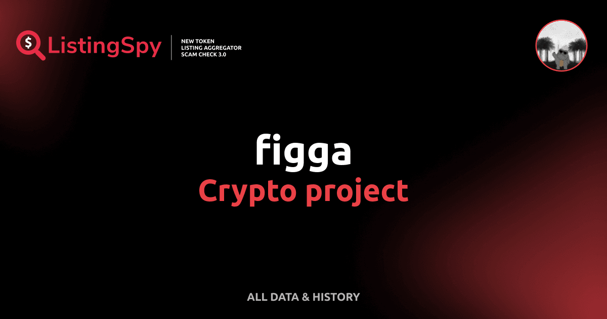 figga crypto project: figga token listings, events, analysis | ListingSpy