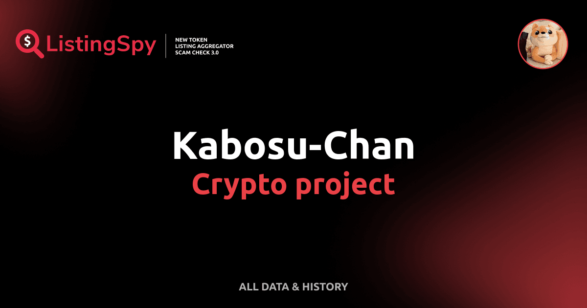 Kabosu-Chan crypto project: KABOSU token listings, events, analysis ...