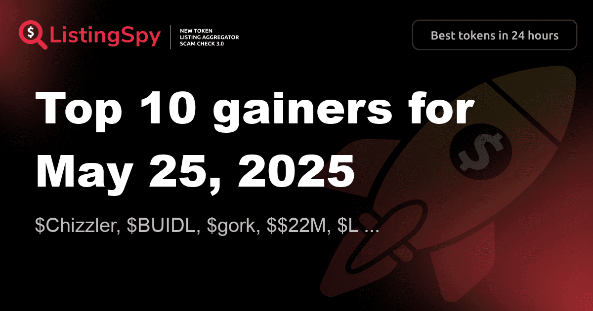 Striking Wins for $BUIDL, $gork, $$22M and Other Tokens with Top Profit ...