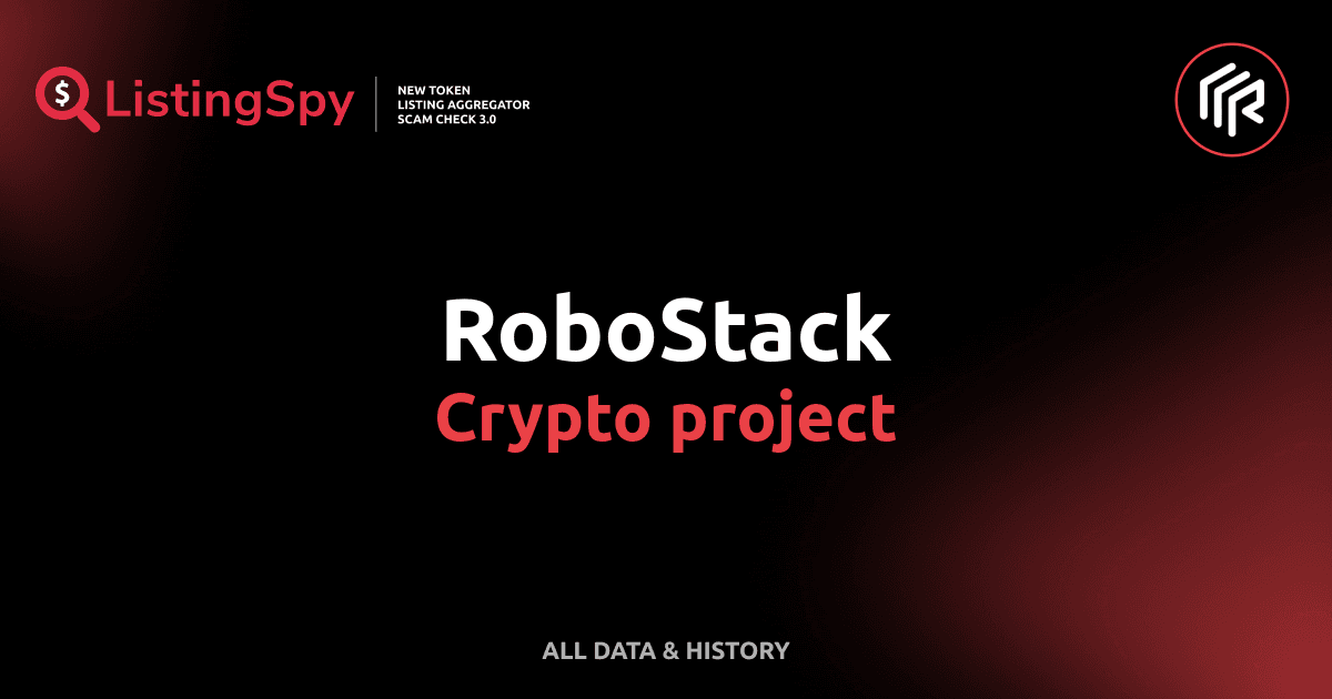 RoboStack crypto project: ROBOT token listings, events, analysis ...