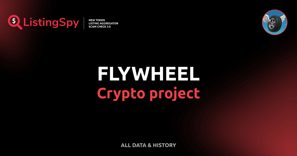 FLYWHEEL crypto project: FLYWHEEL token listings, events, analysis ...