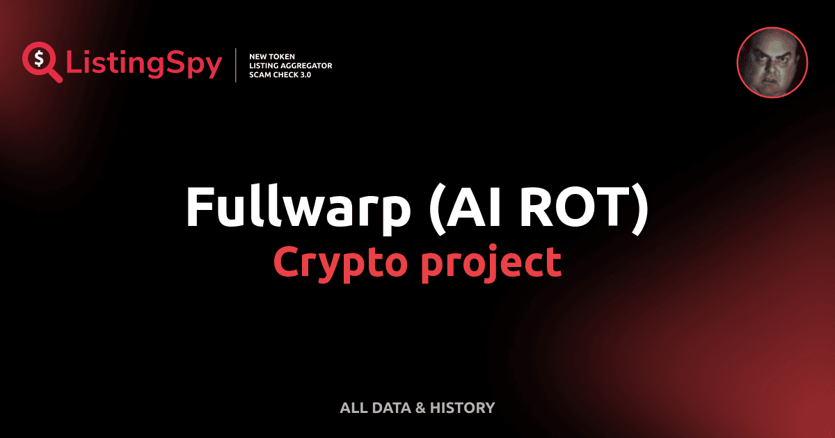 Fullwarp (AI ROT) crypto project: Fullwarp token listings, events ...