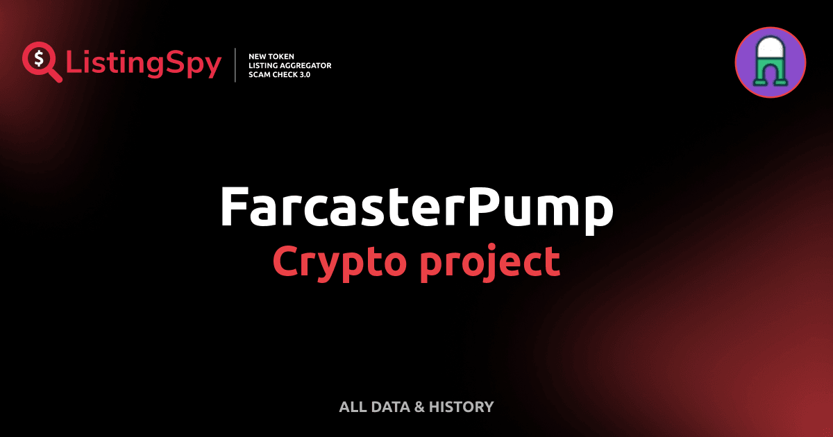 FarcasterPump crypto project: FP token listings, events, analysis ...