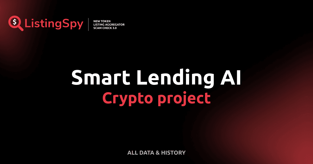 Smart Lending AI crypto project: SLAI token listings, events, analysis ...