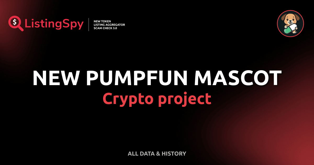 NEW PUMPFUN MASCOT crypto project: Daisy token listings, events, analysis | ListingSpy