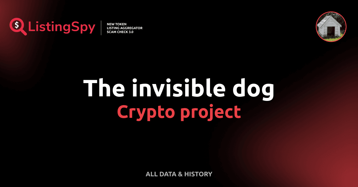 The invisible dog crypto project: MAX token listings, events, analysis ...