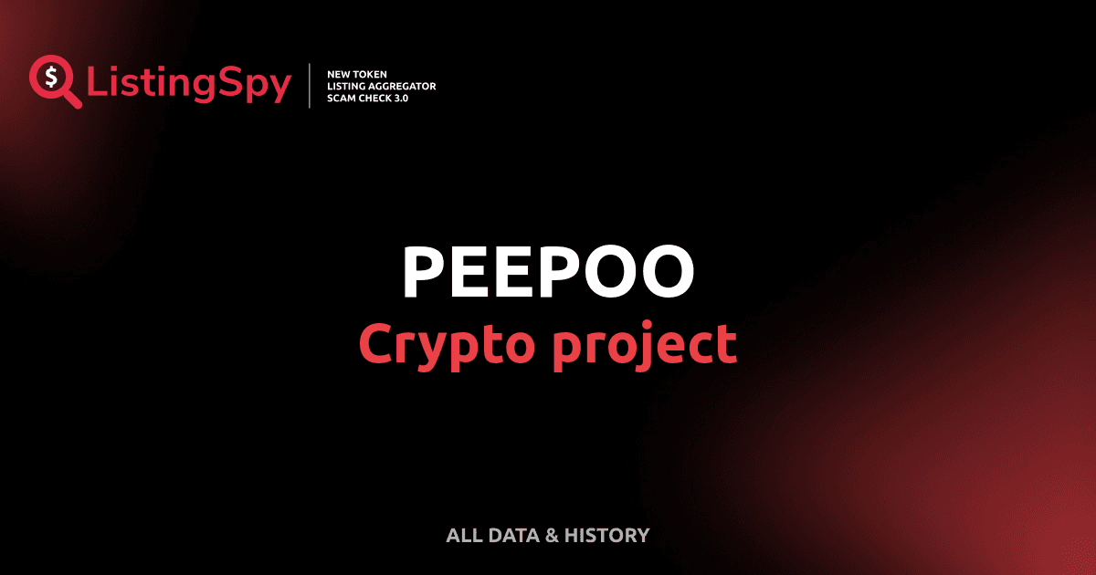 PEEPOO crypto project: PEEPOO token listings, events, analysis | ListingSpy