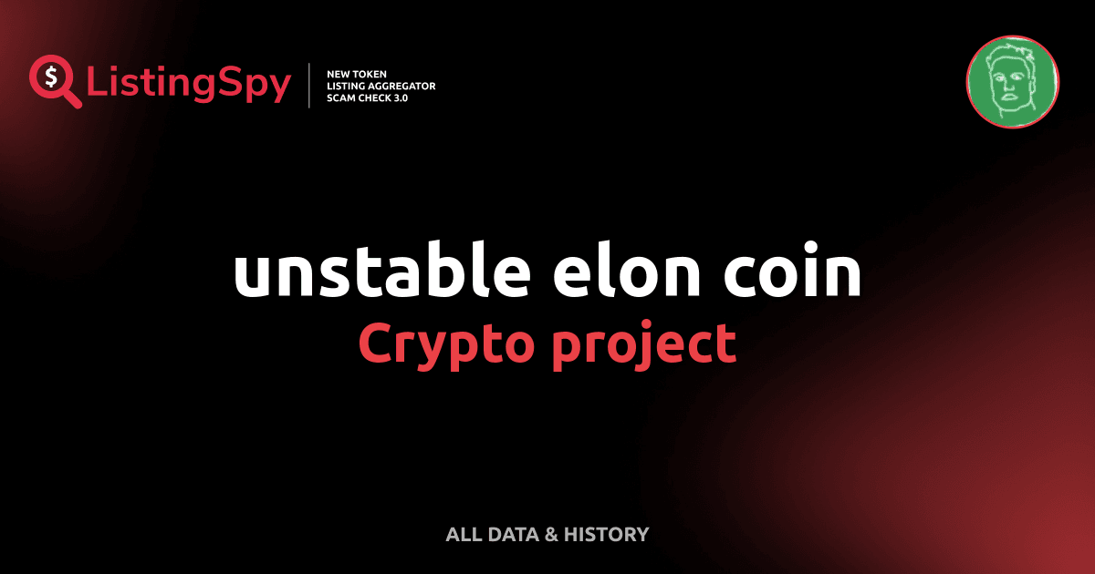 unstable elon coin crypto project: USEC token listings, events ...