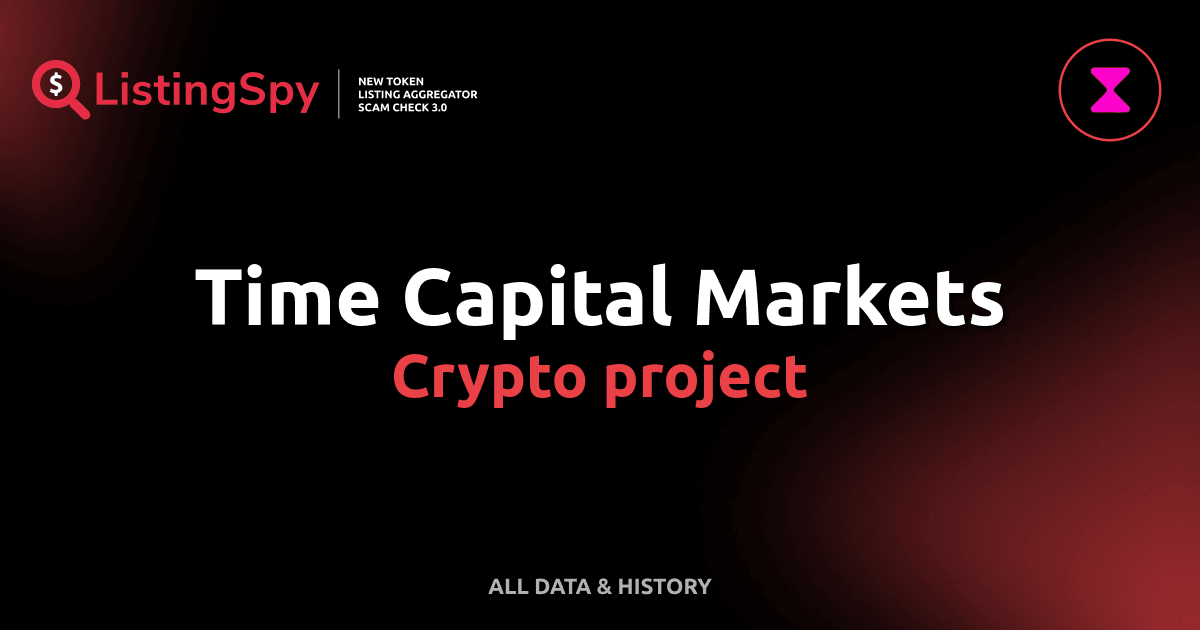 Time Capital Markets crypto project: TCM token listings, events ...