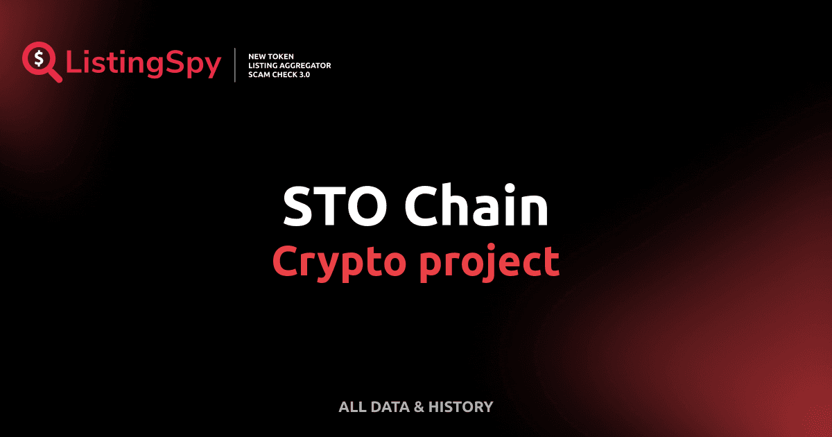 STO Chain crypto project: STOC token listings, events, analysis ...