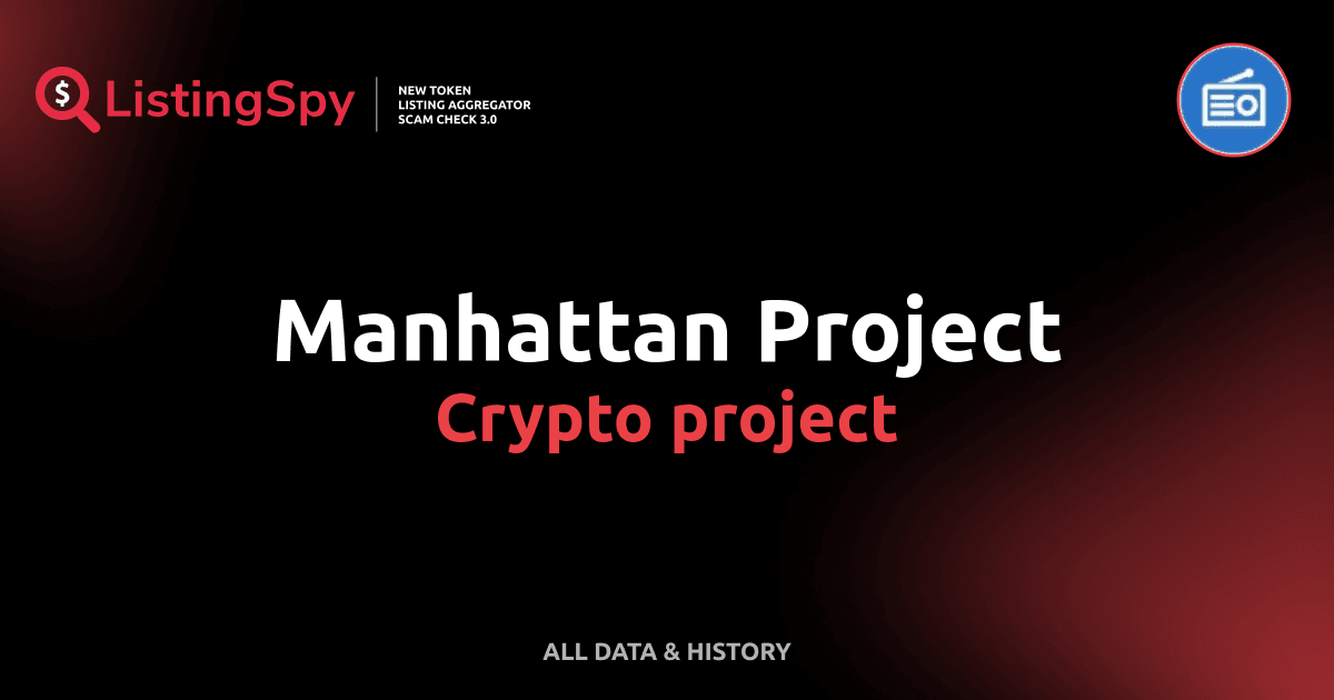Manhattan Project crypto project: BUNK token listings, events, analysis ...