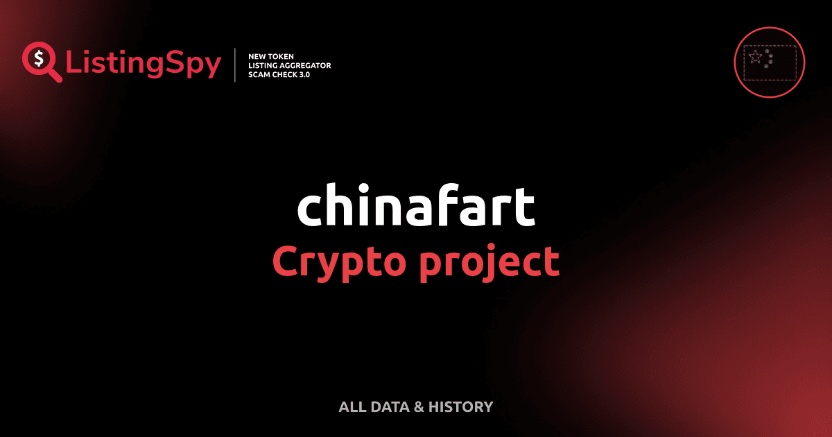 chinafart crypto project: chinafart token listings, events, analysis ...