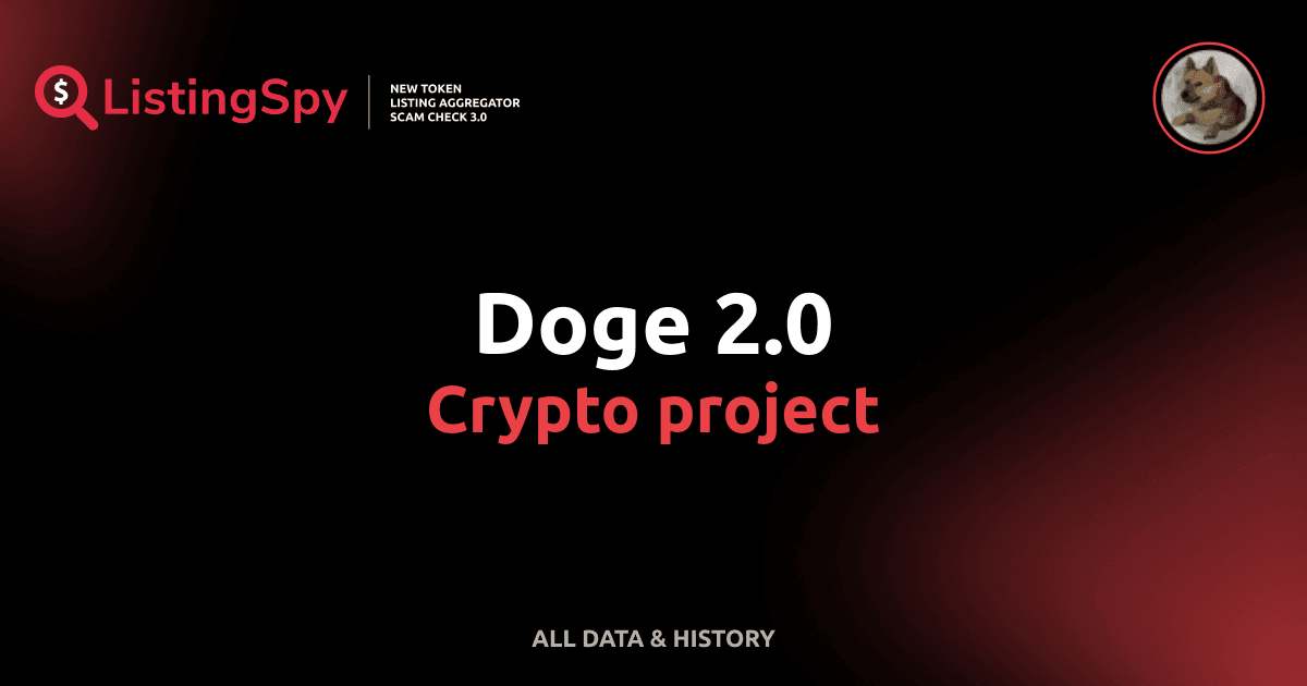 Doge 2.0 crypto project: CAESAR token listings, events, analysis | ListingSpy