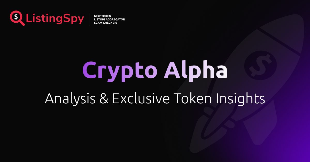 Crypto Alpha: Deep Analysis & Exclusive Token Insights