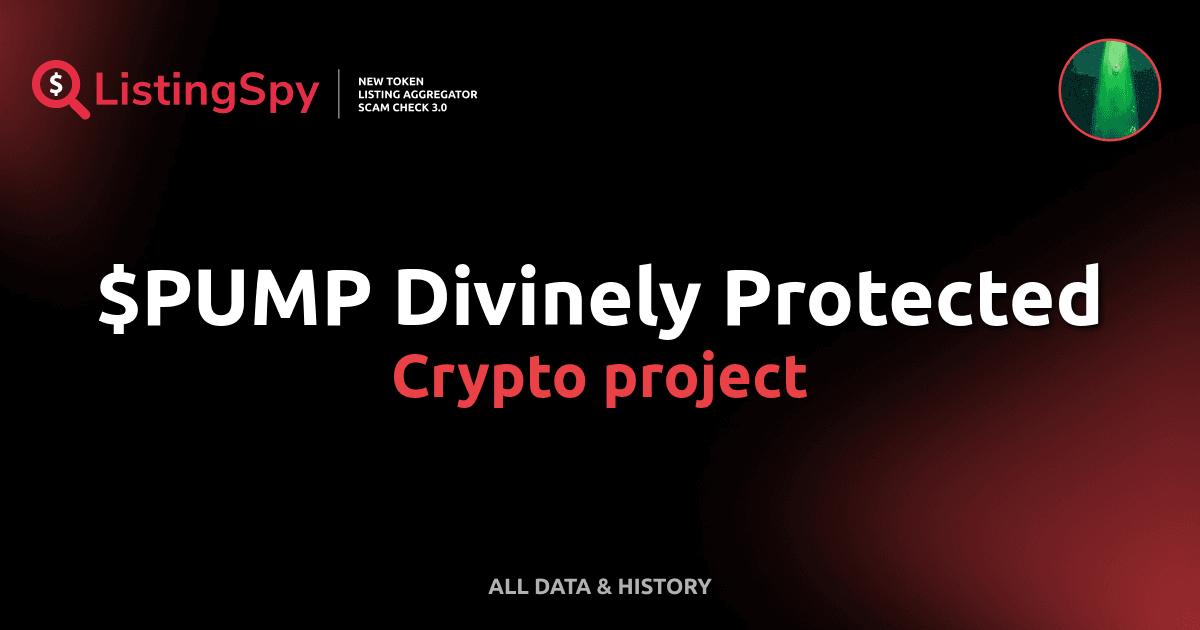 $PUMP Divinely Protected crypto project: HIGHER token listings, events ...