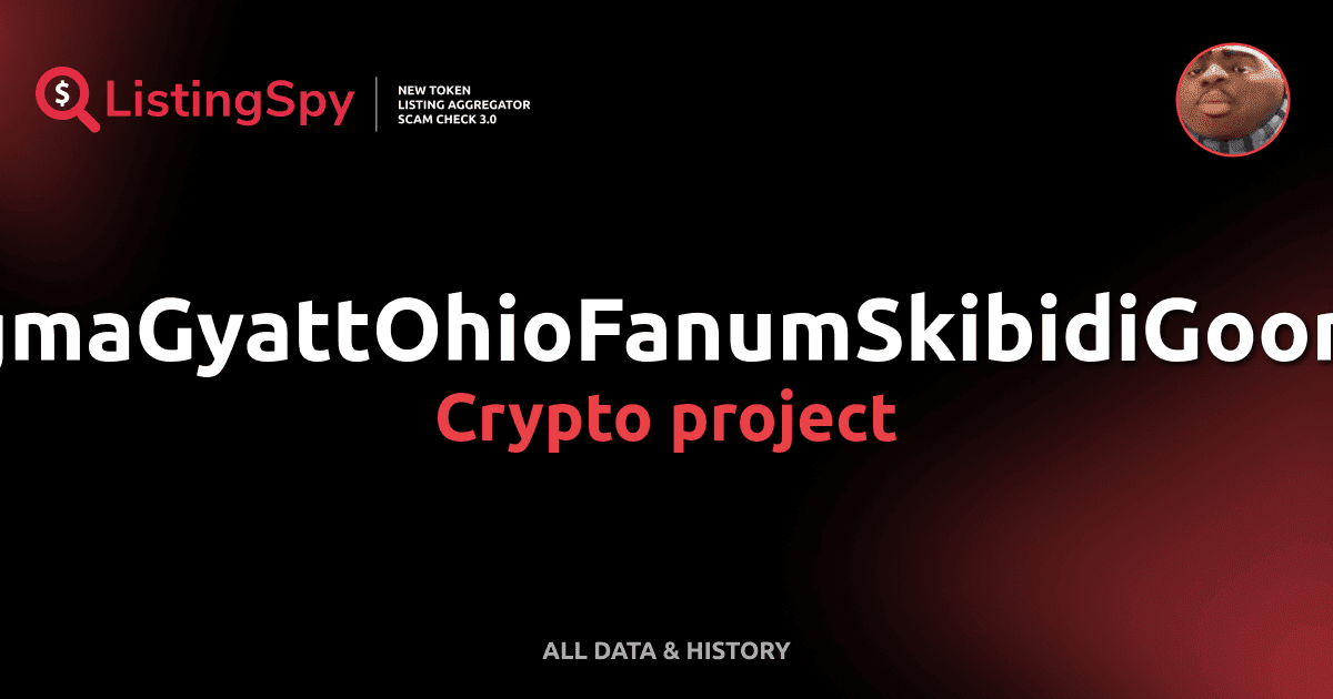 SigmaGyattOhioFanumSkibidiGooner crypto project: rizz token listings ...