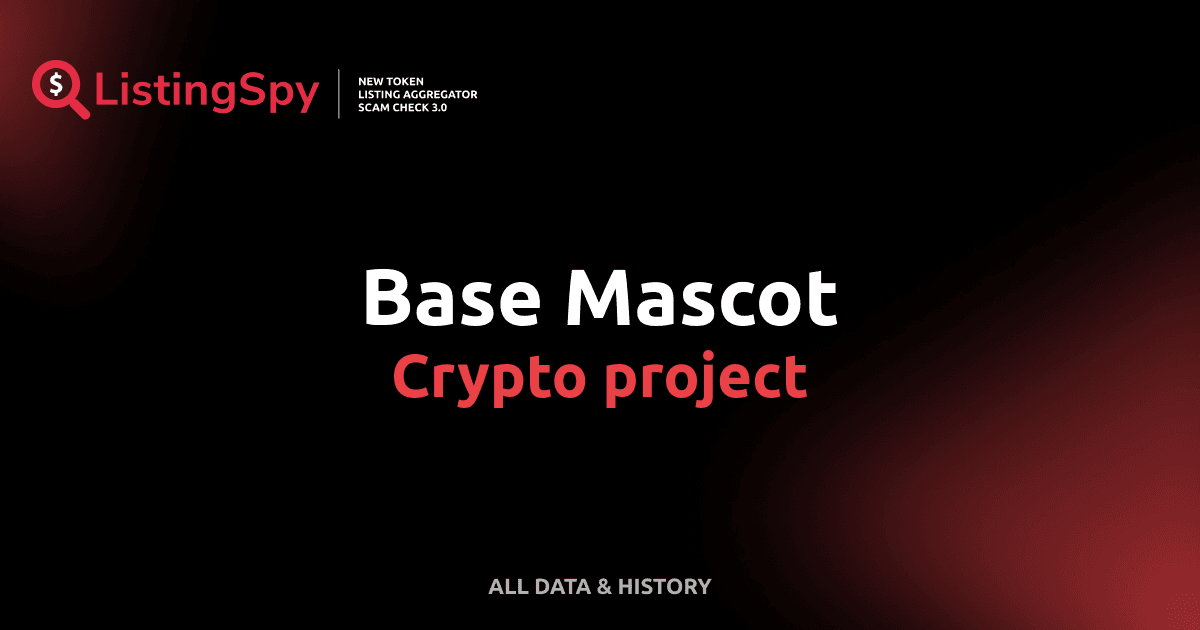 Base Mascot crypto project: Billy token listings, events, analysis ...