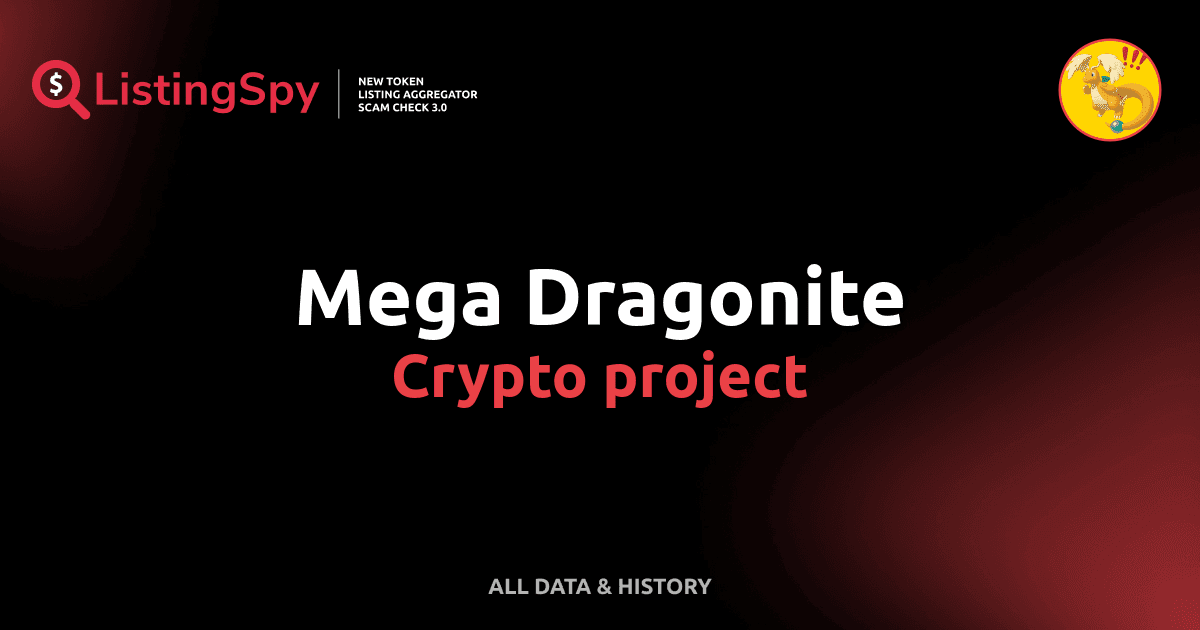 Mega Dragonite crypto project: DRAGONITE token listings, events ...