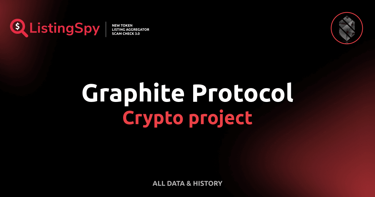 Graphite Protocol crypto project: GP token listings, events, analysis ...