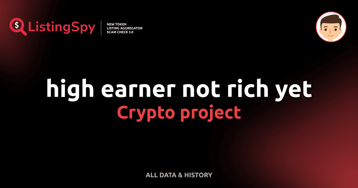high earner not rich yet crypto project: HENRY token listings, events ...