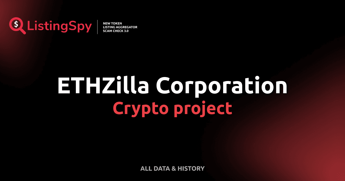 ETHZilla Corporation crypto project: ATNF token listings, events, analysis | ListingSpy
