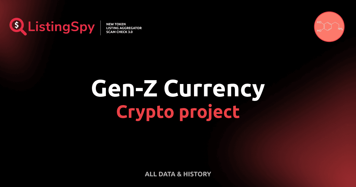 Gen-Z Currency crypto project: Dopamine token listings, events ...