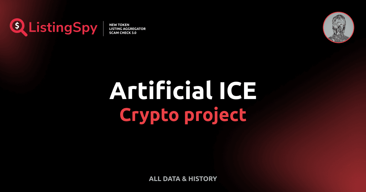 Artificial ICE crypto project: AI token listings, events, analysis ...