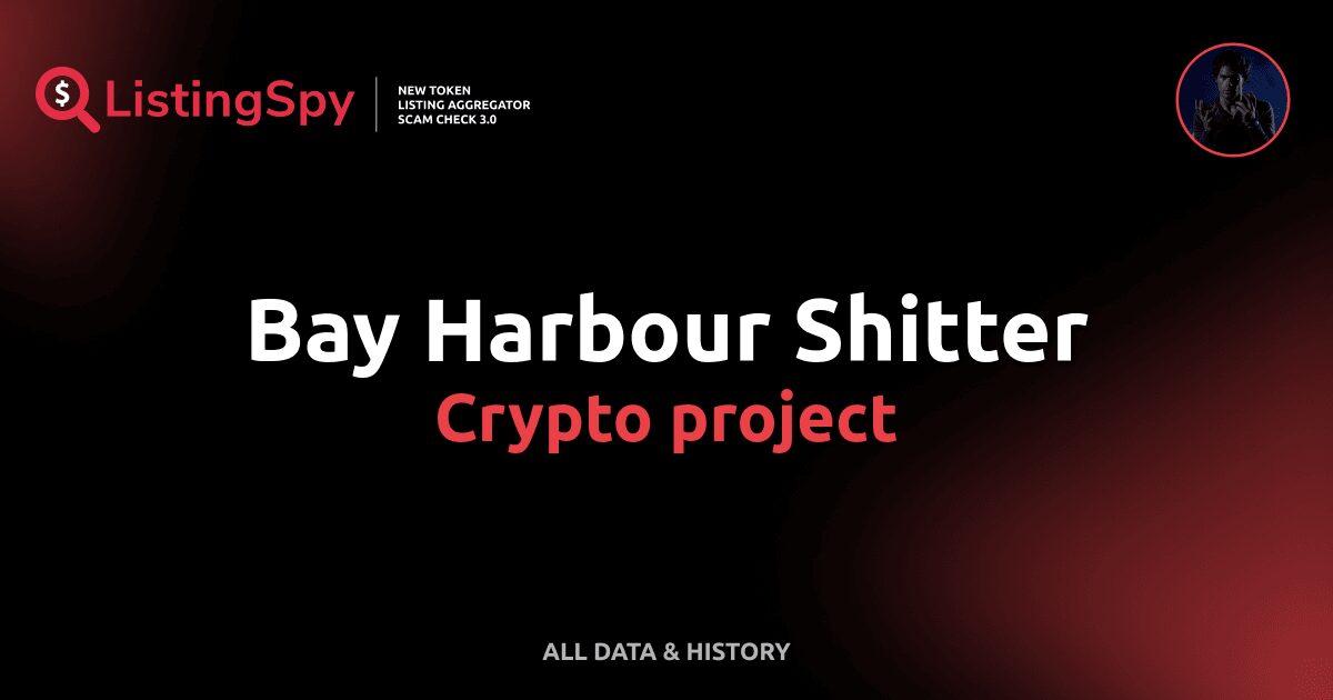 Bay Harbour Shitter crypto project: SHITTER token listings, events ...
