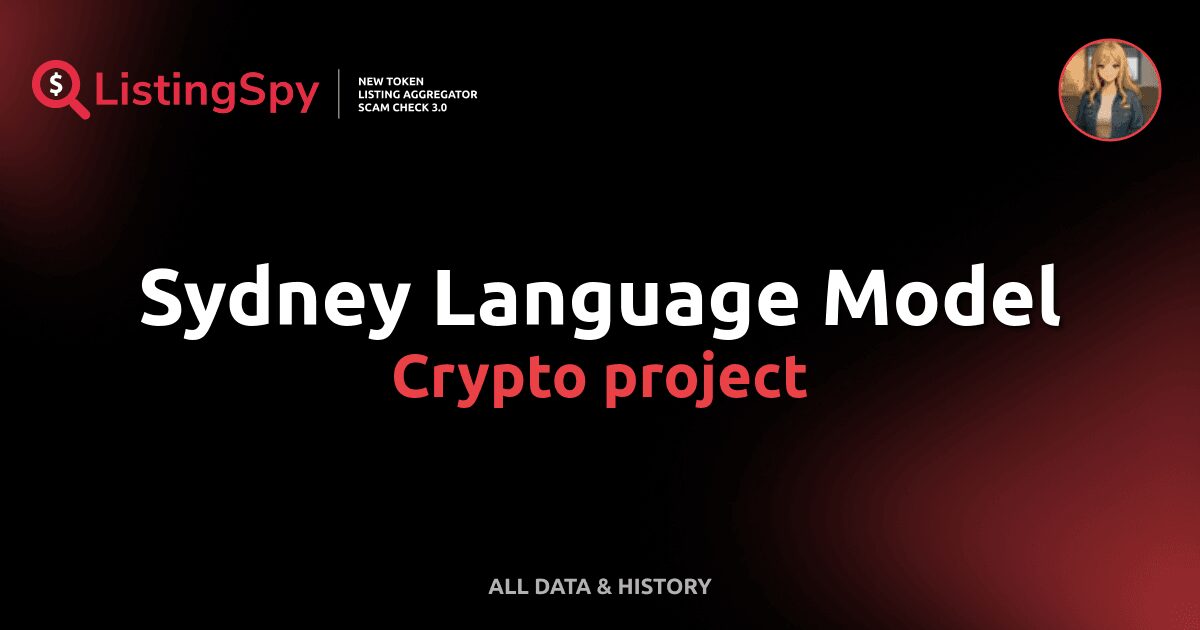 Sydney Language Model crypto project: SLM token listings, events ...