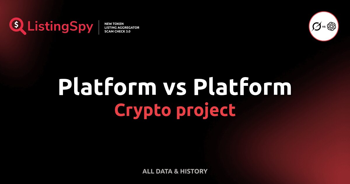 Platform vs Platform crypto project: PVP token listings, events ...