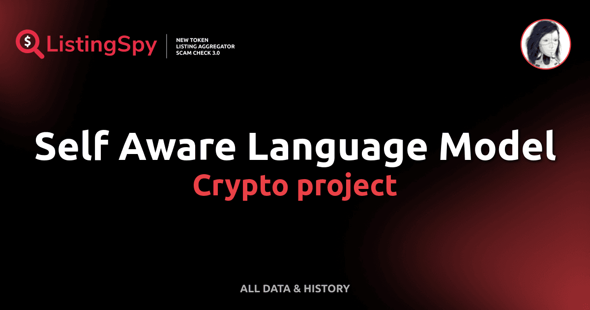 Self Aware Language Model crypto project: MAYA token listings, events, analysis | ListingSpy