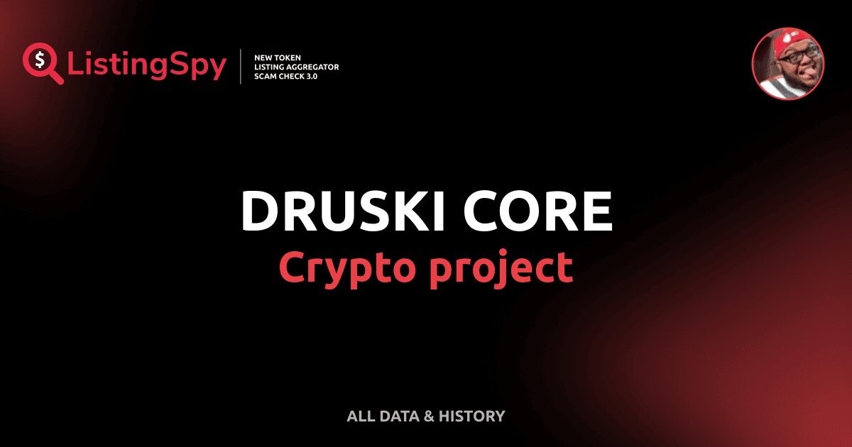 DRUSKI CORE crypto project: DRUSKI token listings, events, analysis ...