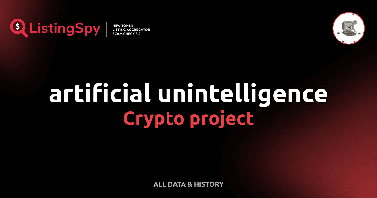 artificial unintelligence crypto project: AU token listings, events ...