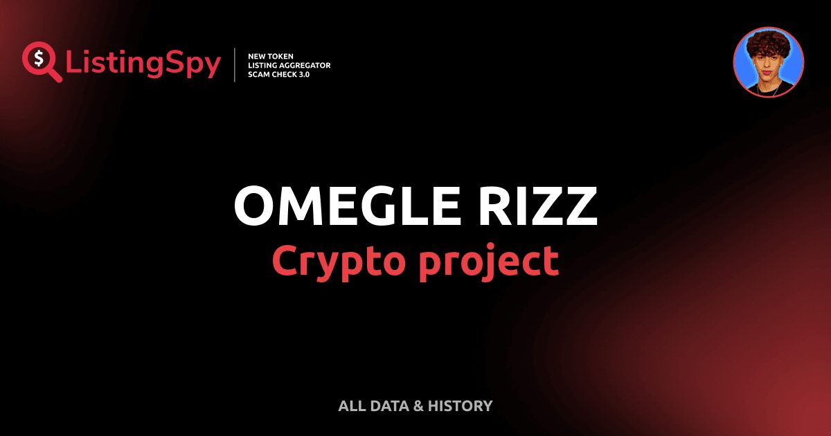 OMEGLE RIZZ crypto project: EJAY token listings, events, analysis ...