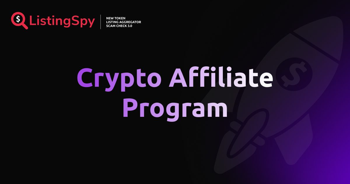 ListingSpy Crypto Affiliate Program