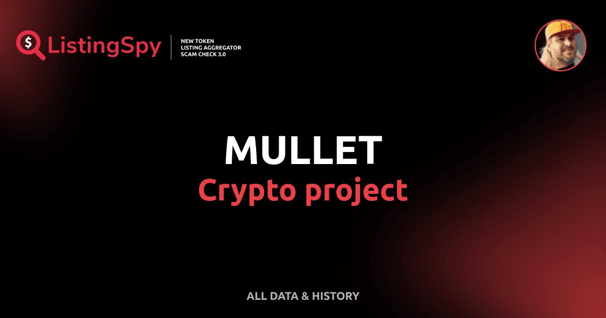 MULLET crypto project: $MULLET token listings, events, analysis ...