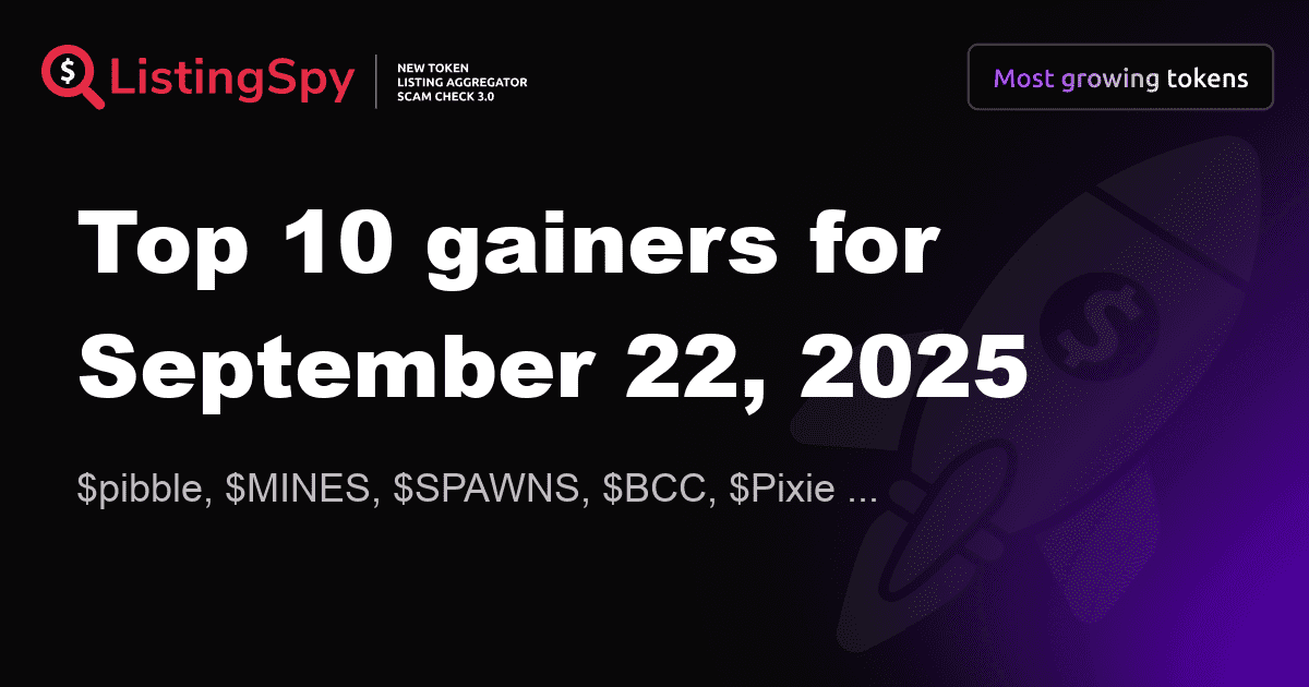 pibble $pibble Tops Daily Picks with 13x | ListingSpy