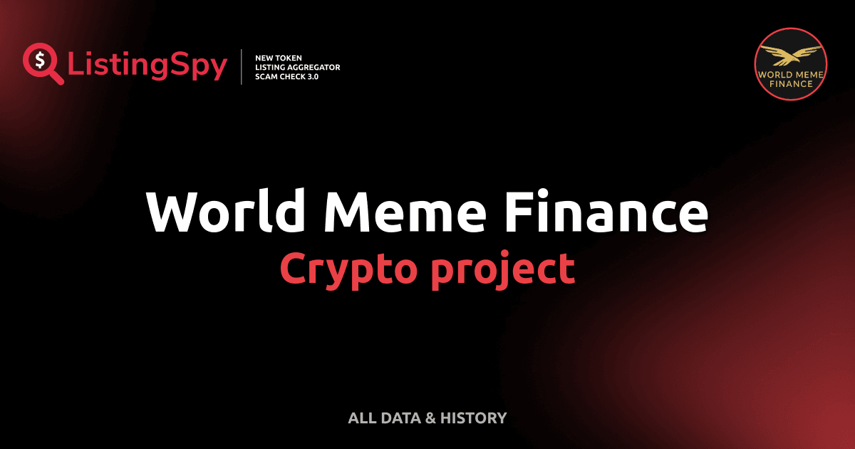World Meme Finance crypto project: WMFi token listings, events ...